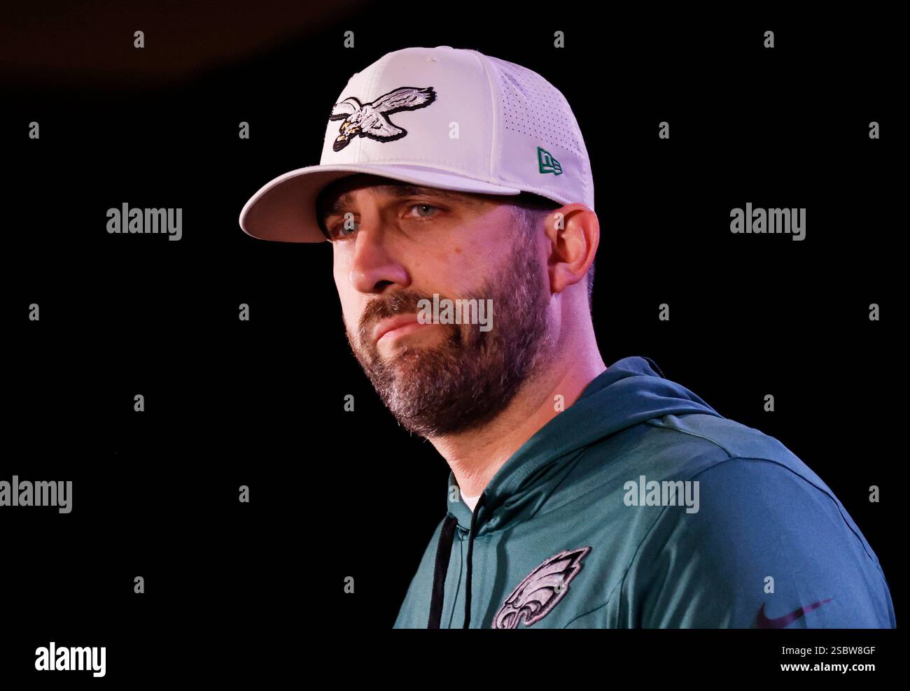 New Orleans, United States. 04th Feb, 2025. Philadelphia Eagles head ...