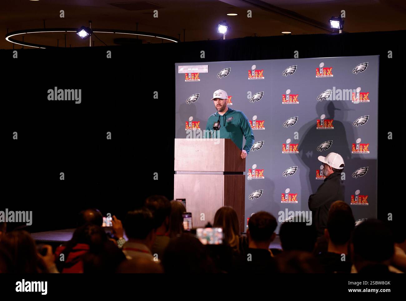 New Orleans, United States. 04th Feb, 2025. Philadelphia Eagles head ...