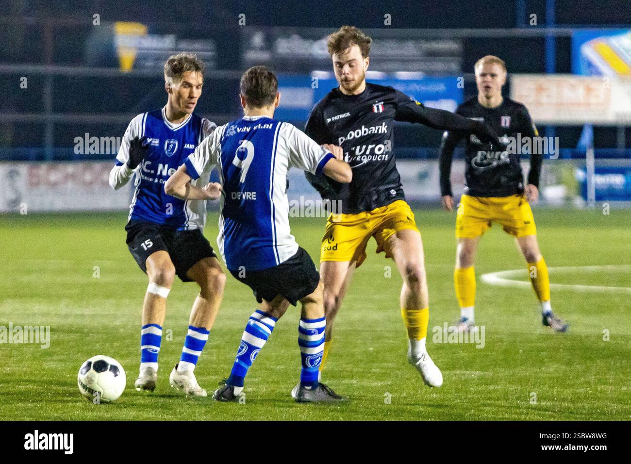 HEEMSKERK - 04-02-2025, Sportpark de Vlotter. Betnation Divisie. Dutch ...