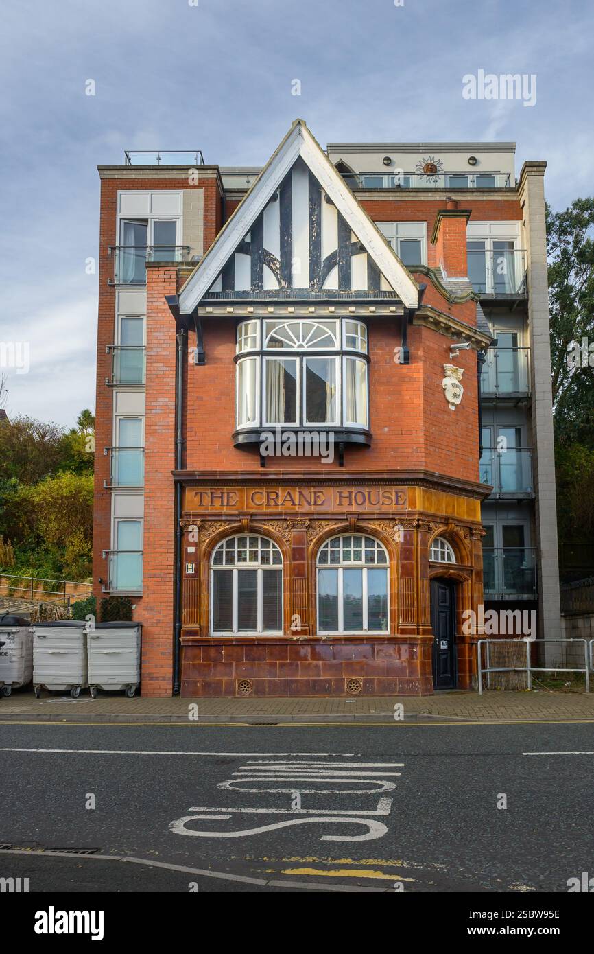 The Crane House in North Shields Tyneside Stock Photo - Alamy