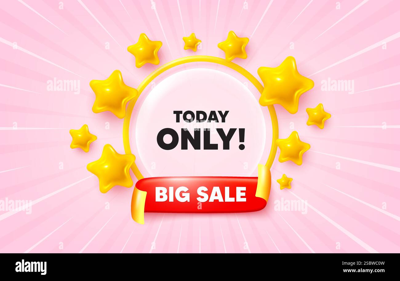 Flat today only ribbon hi-res stock photography and images - Alamy