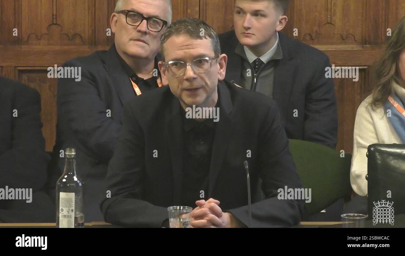 Screen grab of Andrew Parsons, UK Managing Director and Regional Vice ...