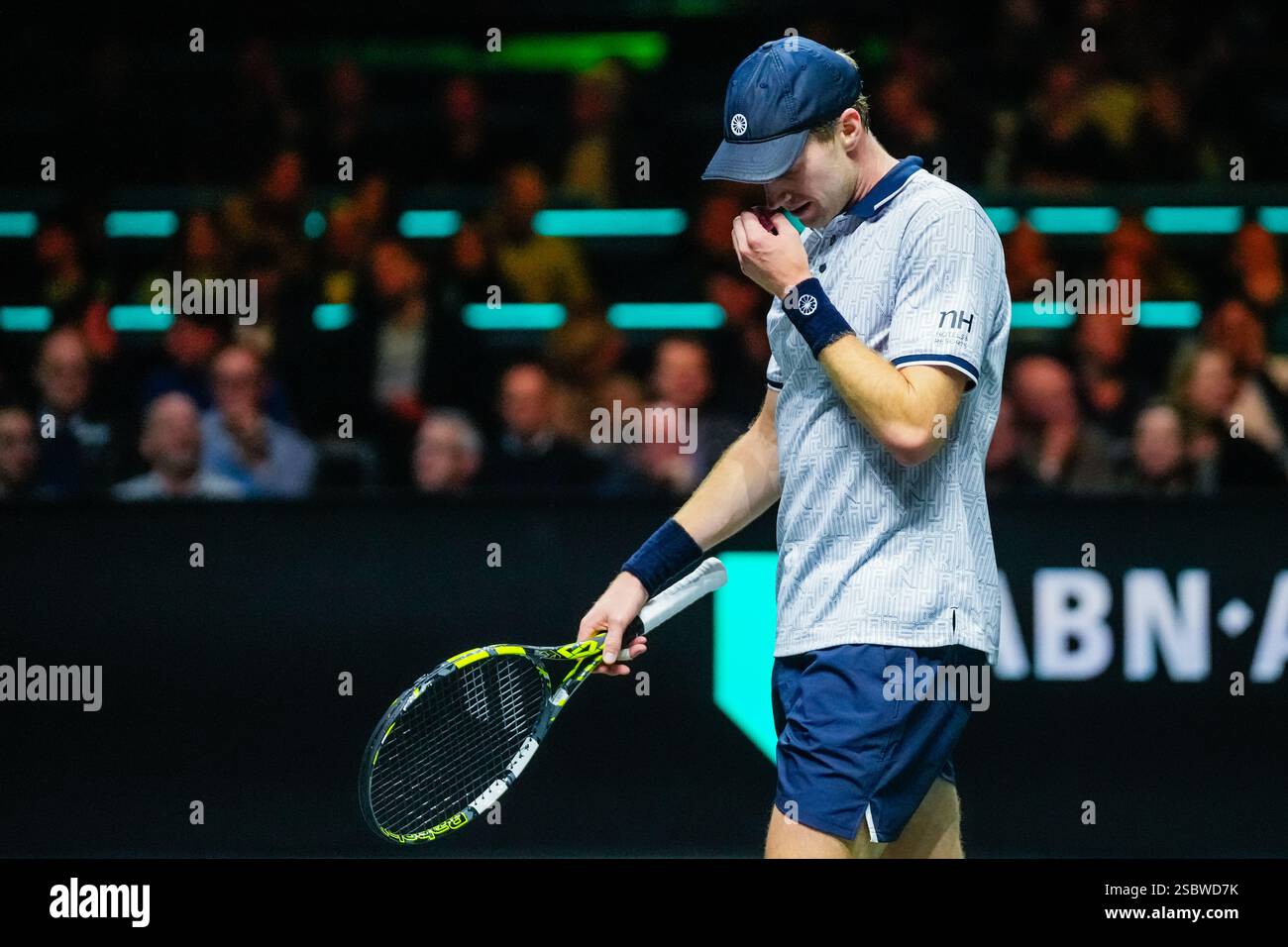 Rotterdam - Botic van de Zandschulp during the ABN AMRO Open match ...