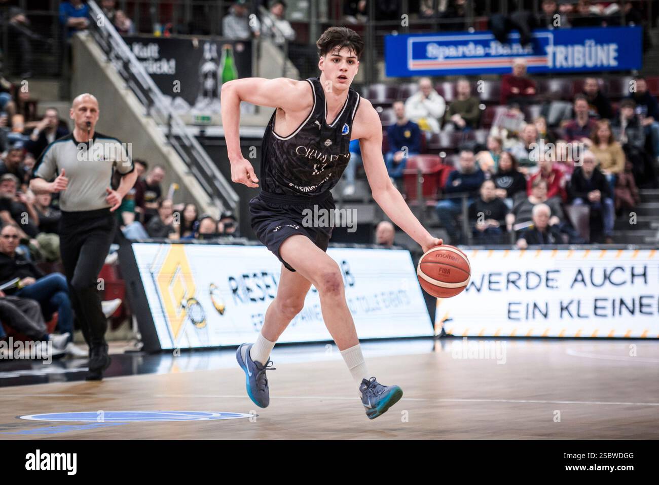 Ludwigsburg, Deutschland. 04th Feb, 2025. Xander Pintelon (Spirou ...