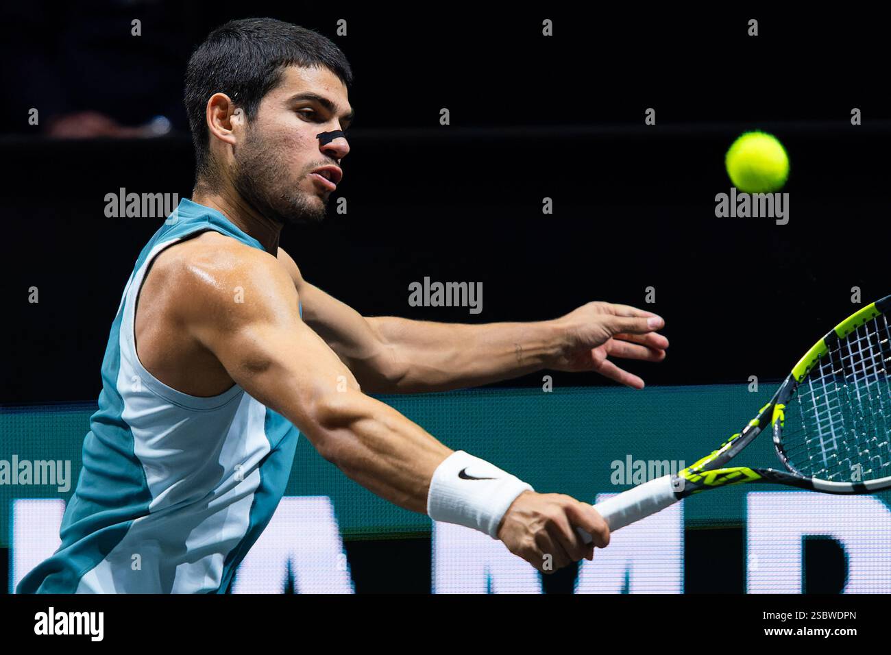 Rotterdam, Netherlands. 04th Feb, 2025. ROTTERDAM, NETHERLANDS - FEBRUARY 4: Carlos Alcaraz of ...