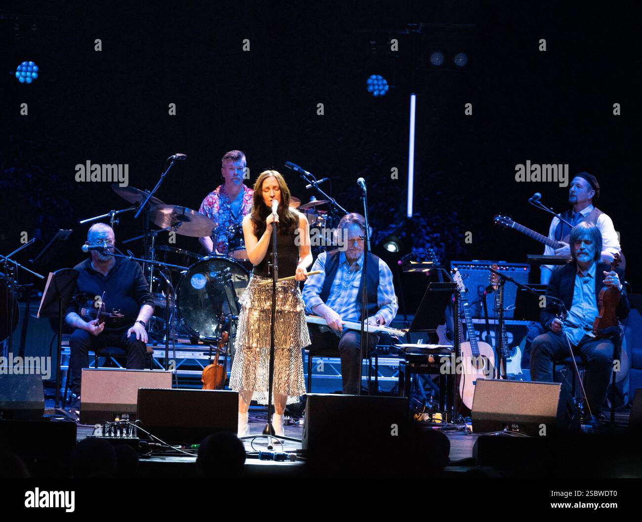Glasgow Scotland. 2nd February 2025. Julie Fowlis, Gaelic singer ...