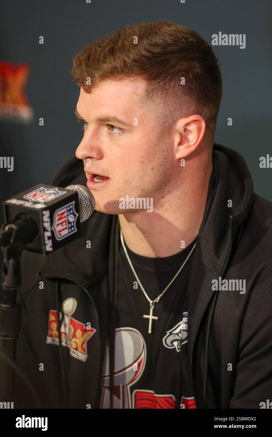 New Orleans, United States. 04th Feb, 2025. Philadelphia Eagles safety ...