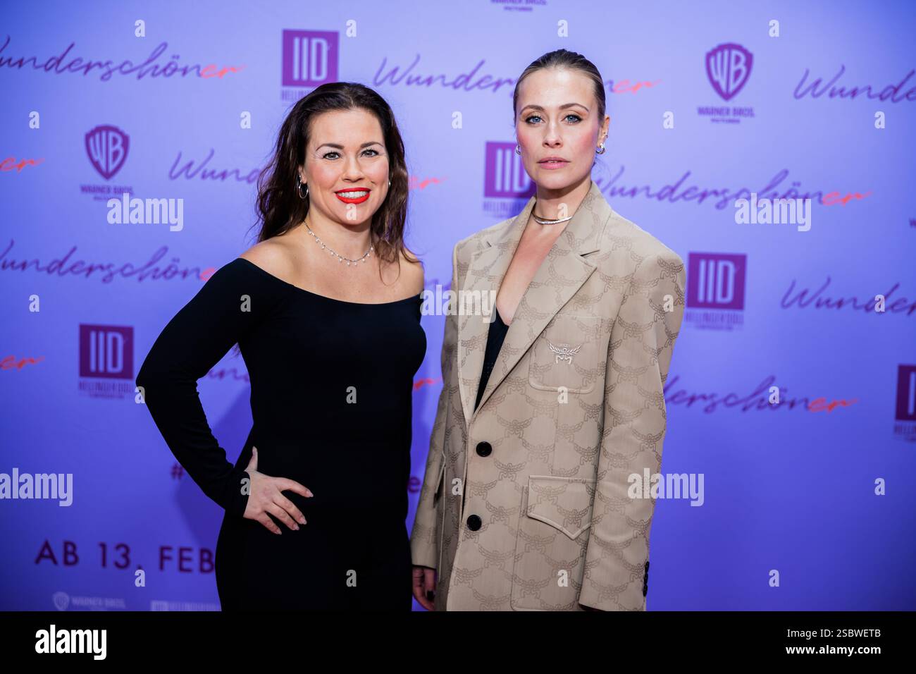 Berlin, Germany. 04th Feb, 2025. Sarah Tkotsch (l), Sina Tkotsch, both ...