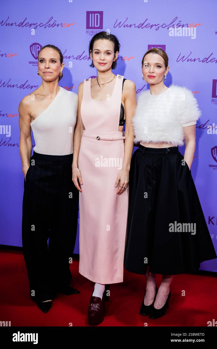 Berlin, Germany. 04th Feb, 2025. Anneke Kim Sarnau (l-r), actress ...