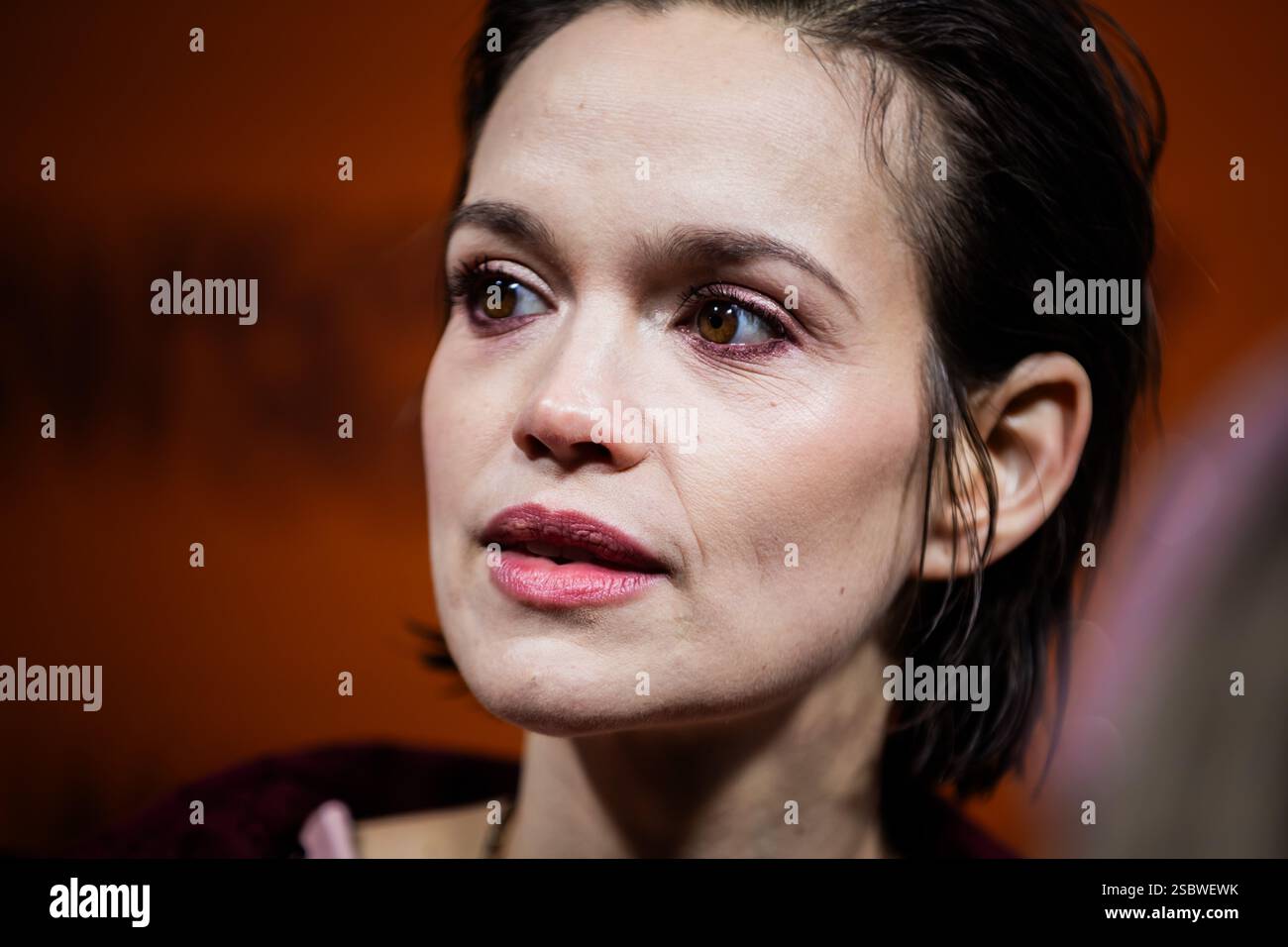 Berlin, Germany. 04th Feb, 2025. Emilia Schüle, actress, comes to the ...