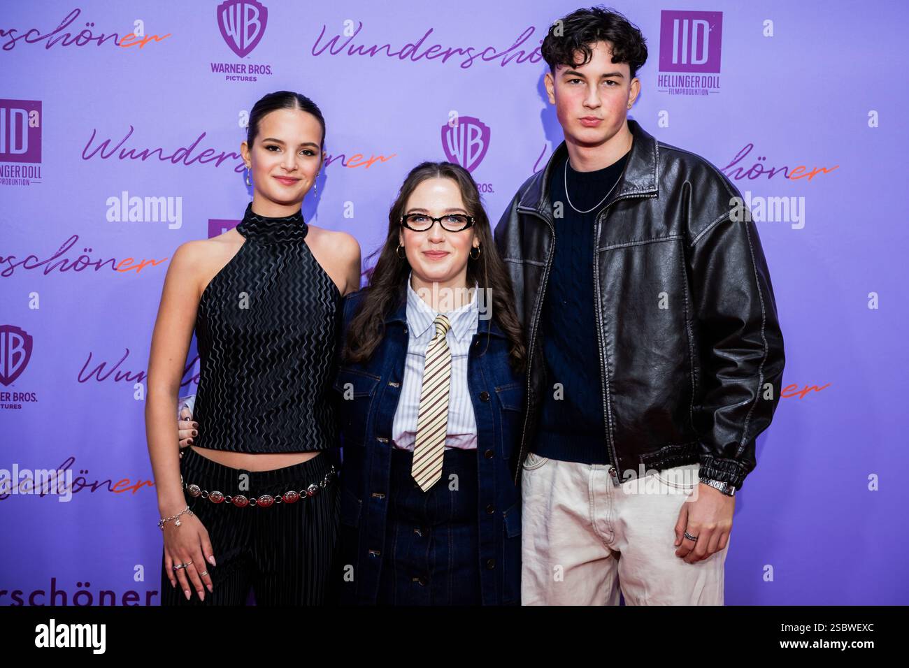 Berlin, Germany. 04th Feb, 2025. Emilia Packard (l-r), actress, Dilara ...