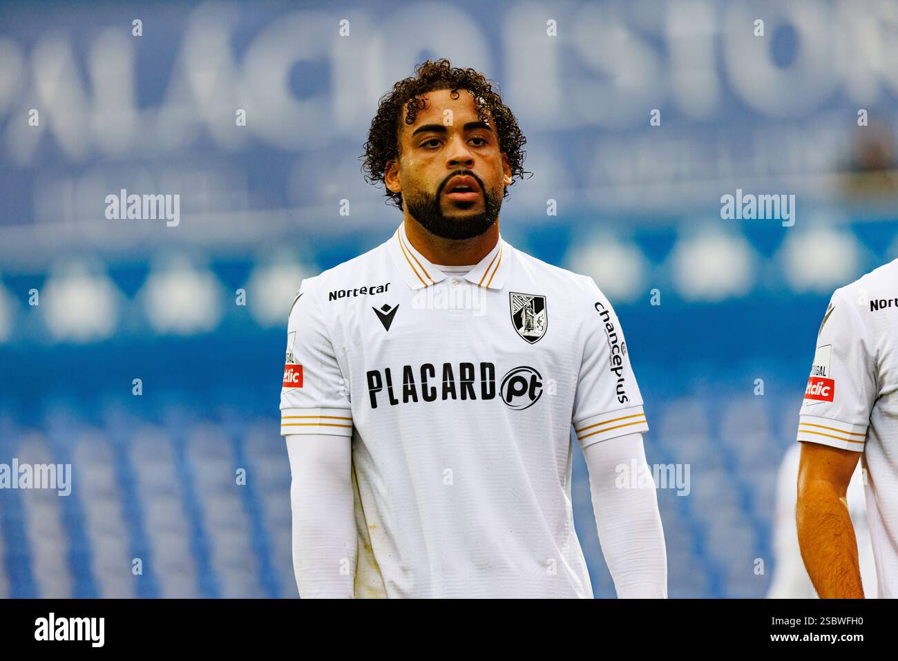Telmo Arcanjo seen during Liga Portugal game between teams of GD ...