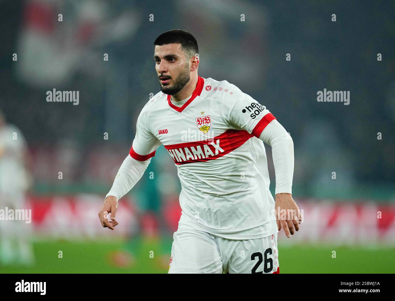 MHP Arena, Stuttgart, Germany. 04th Feb, 2025. Deniz Undav of VfB ...