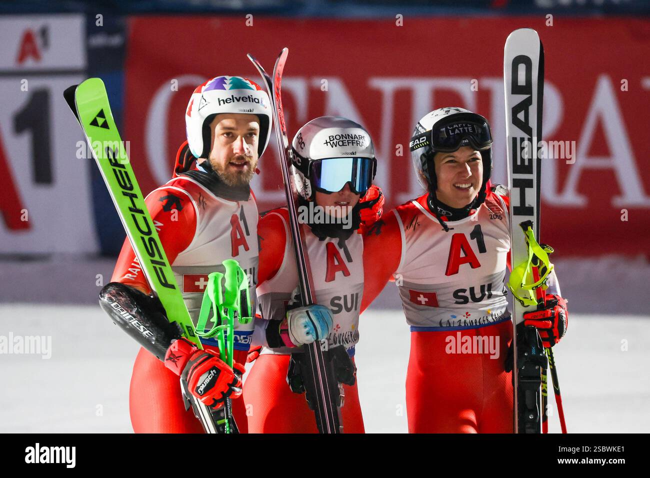 Saalbach, Austria. 04th Feb, 2025. FIS Alpine World Ski Championships Saalbach 2025 Team ...