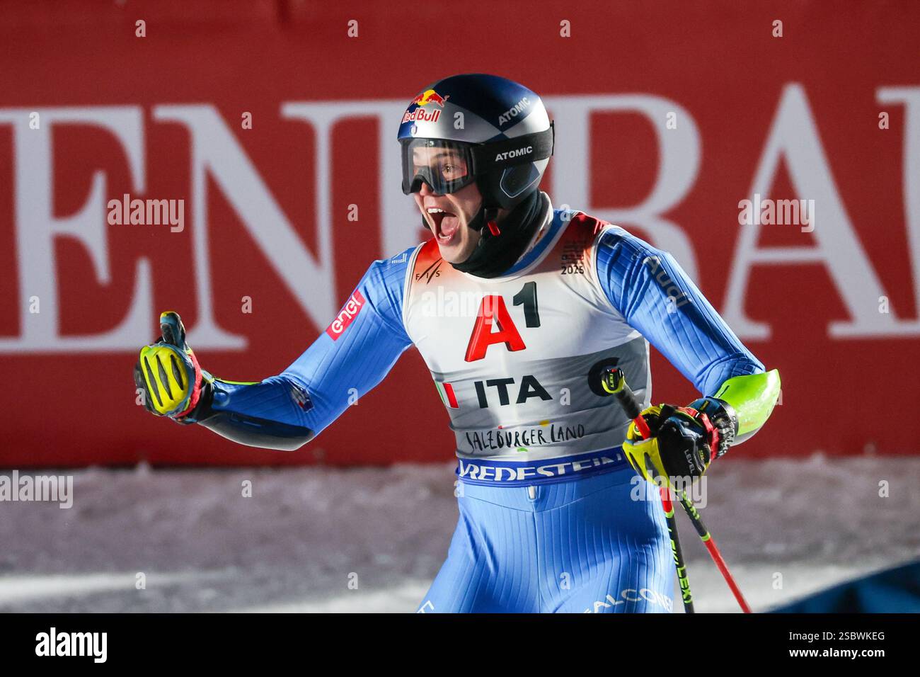 Saalbach, Austria. 04th Feb, 2025. FIS Alpine World Ski Championships Saalbach 2025 Team ...