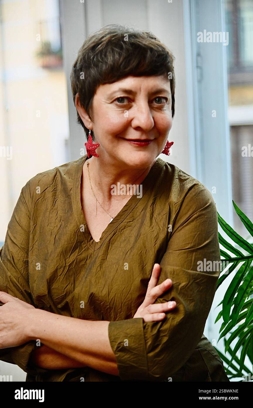 Madrid, Spain. 04th Feb, 2025. Eva Hache on stage performing “Nunca he ...