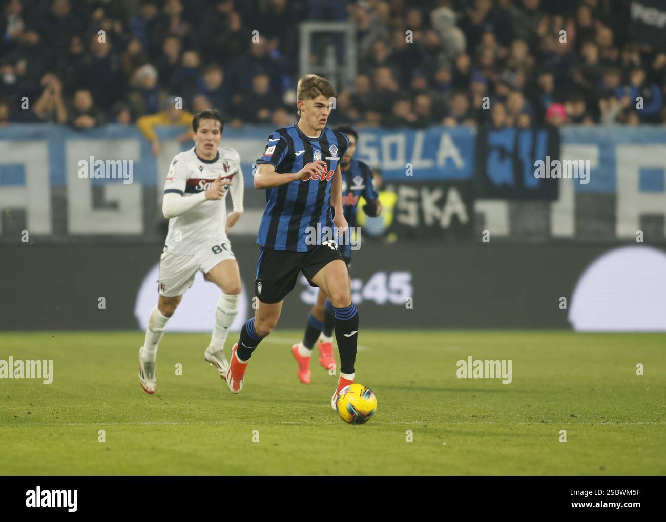 Bergamo, Italy. 04th Feb, 2025. Charles De Ketelaere of Atalanta BC ...