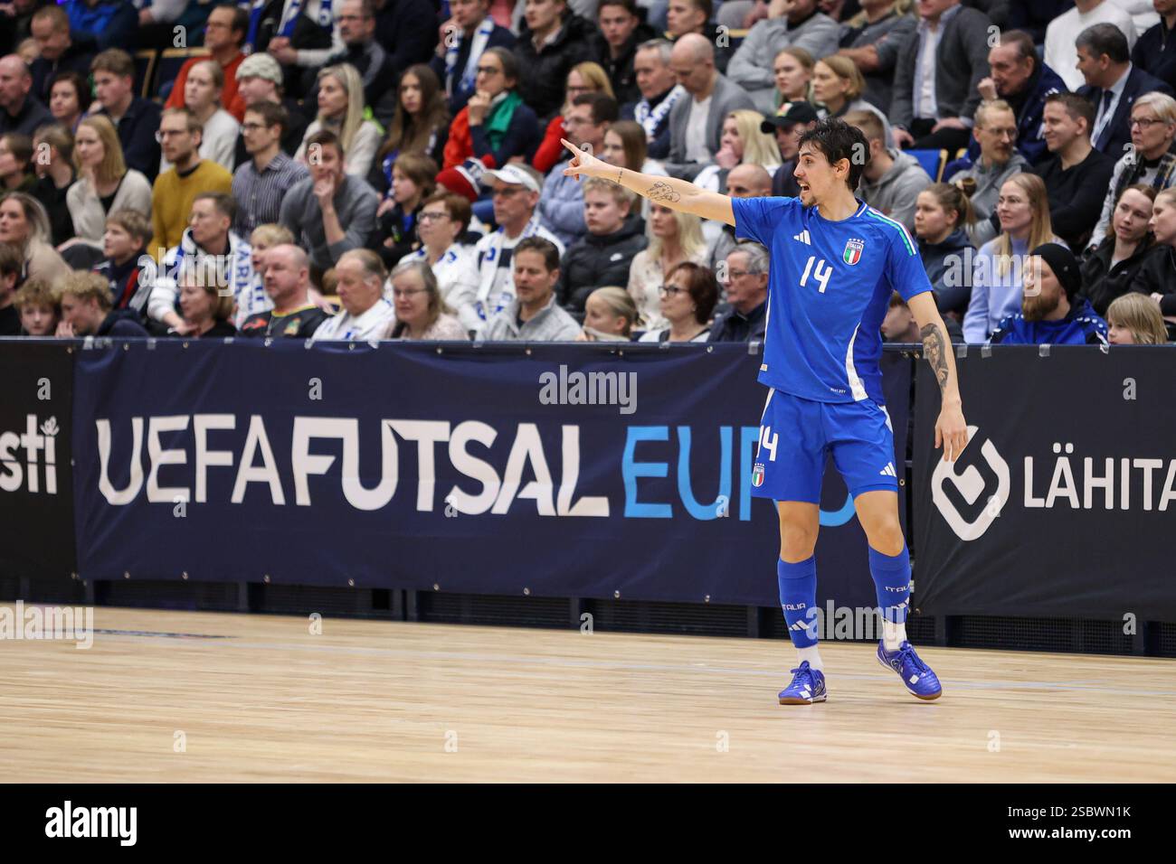 Vantaa, Finland. 04th Feb 2025. Gabriel Motta of Italy during the UEFA ...