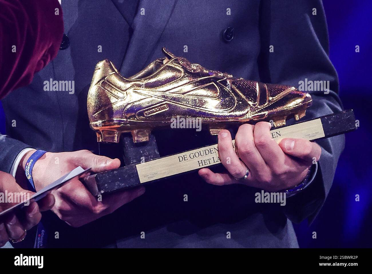 Middelkerke, Belgium. 04th Feb, 2025. Club's Hans Vanaken holds the ...