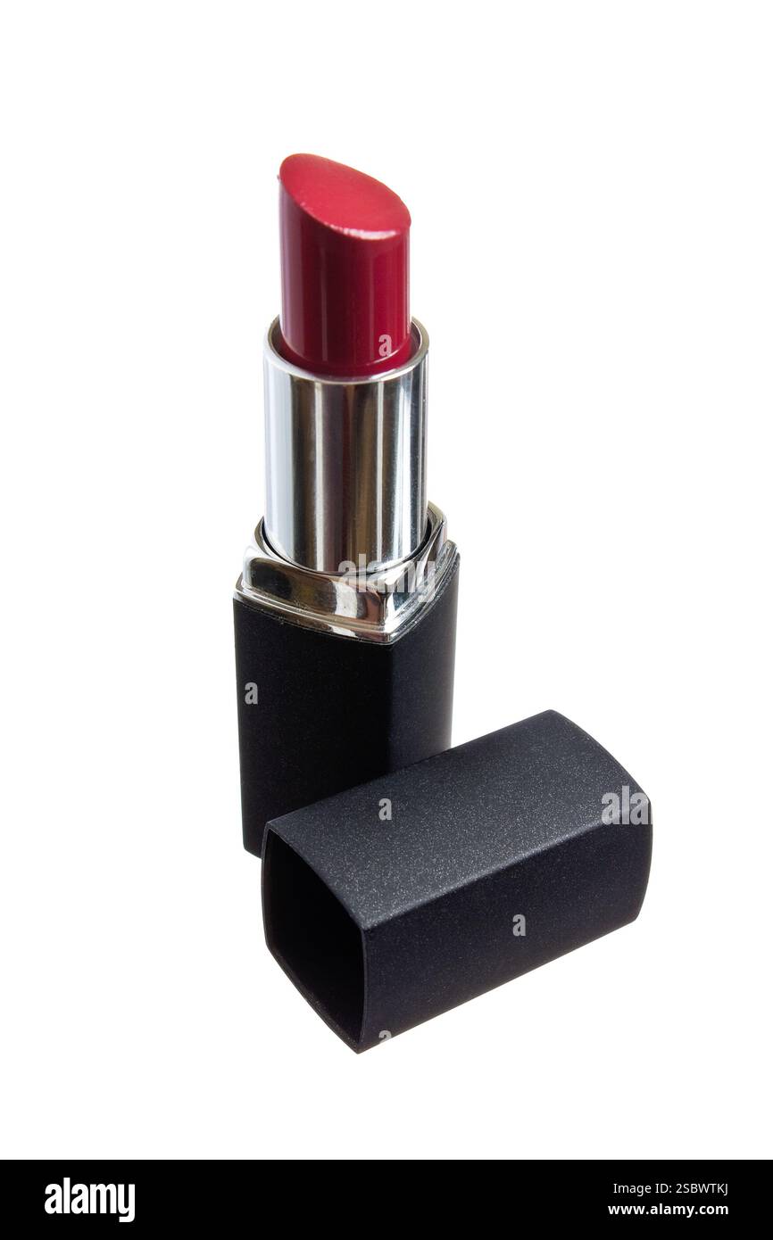 Red lip female Cut Out Stock Images & Pictures - Alamy