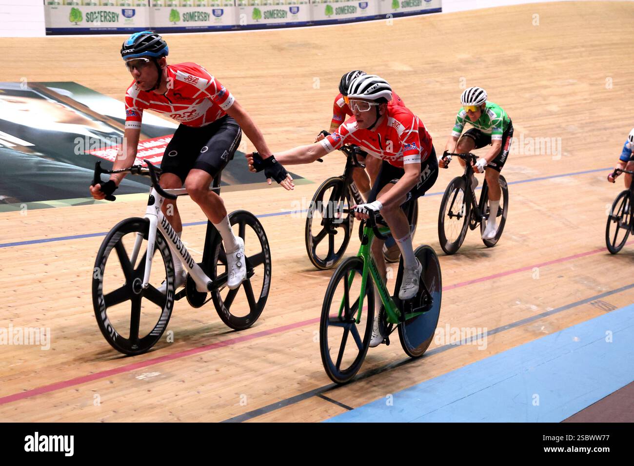 31.01.2025, Velodrom, Berlin, DEU, Sixdays Weekend 2025, im Bild Matteo ...