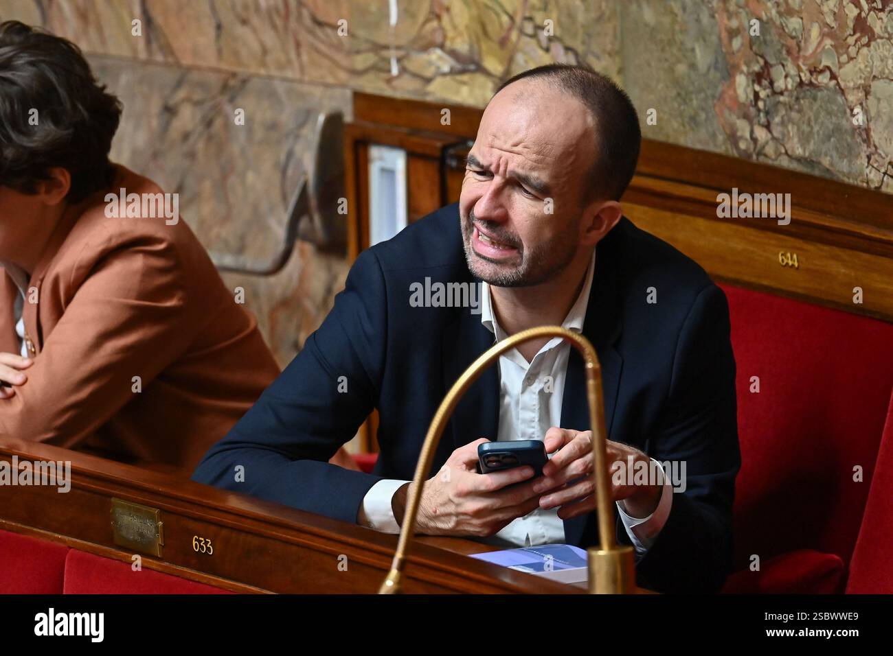Paris, France. 04th Feb, 2025. The LFI (La France Insoumise) deputy for ...