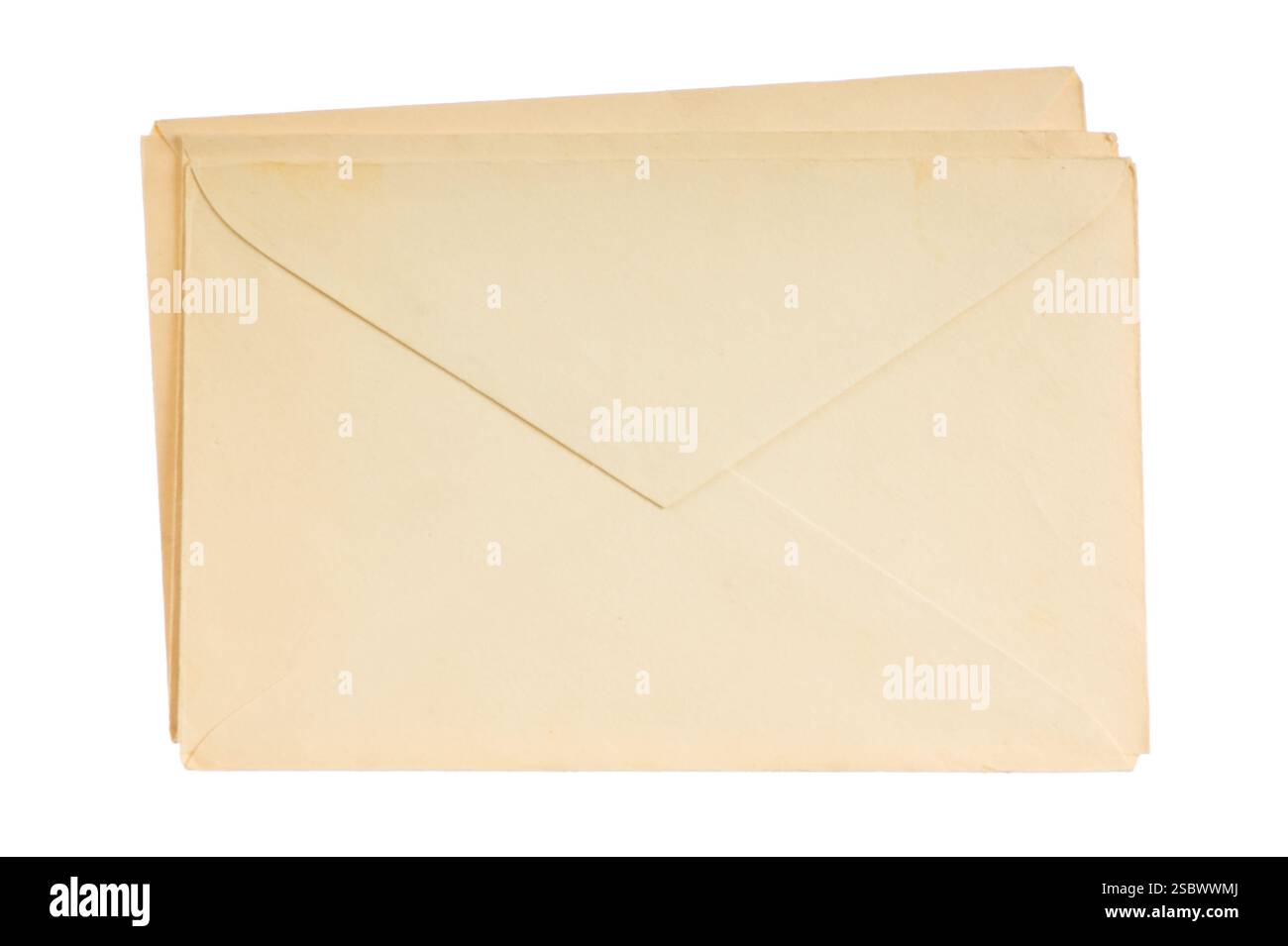 envelopes for letters isolated on white background Stock Photo - Alamy