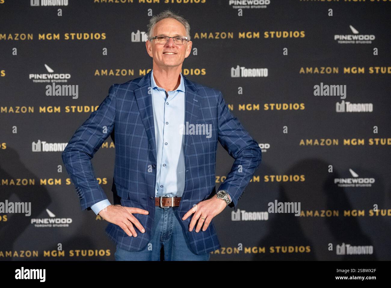 Toronto, Canada. 04th Feb, 2025. Caterer David Mintz poses for a photo at an event at Pinewood ...