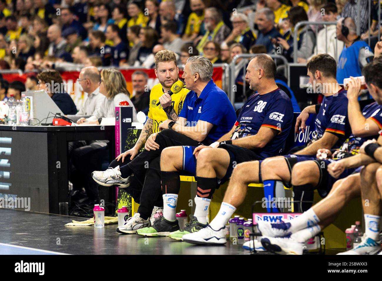 Kevin GERWIN mit Nikolaj JACOBSEN (UW3's Allstars, Trainer) Rhein ...