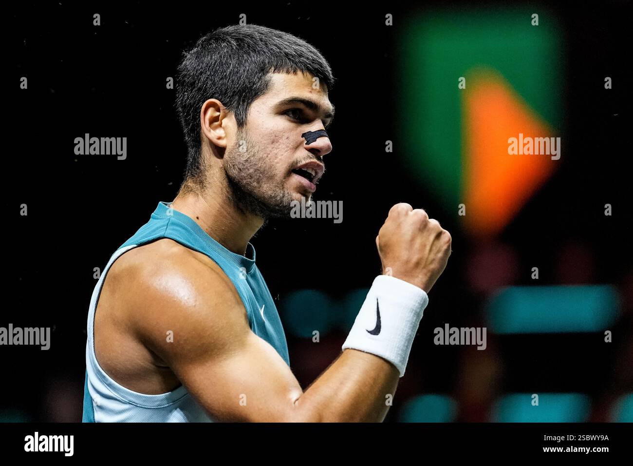 Rotterdam, Netherlands. 04th Feb, 2025. ROTTERDAM, NETHERLANDS - FEBRUARY 4: Carlos Alcaraz of ...