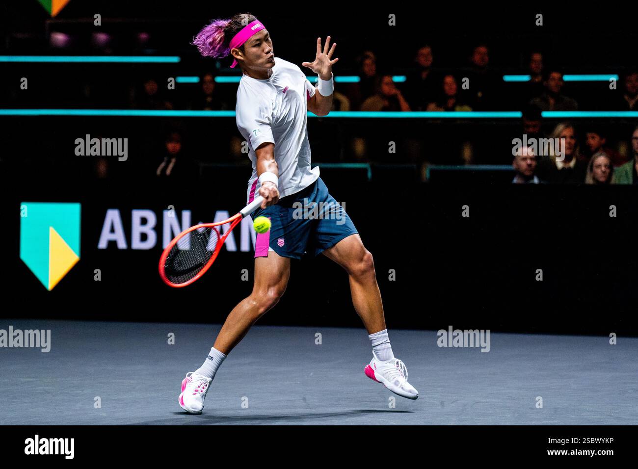 Rotterdam, Netherlands. 04th Feb, 2025. ROTTERDAM, NETHERLANDS - FEBRUARY 4: Zhizhen Zhang of ...