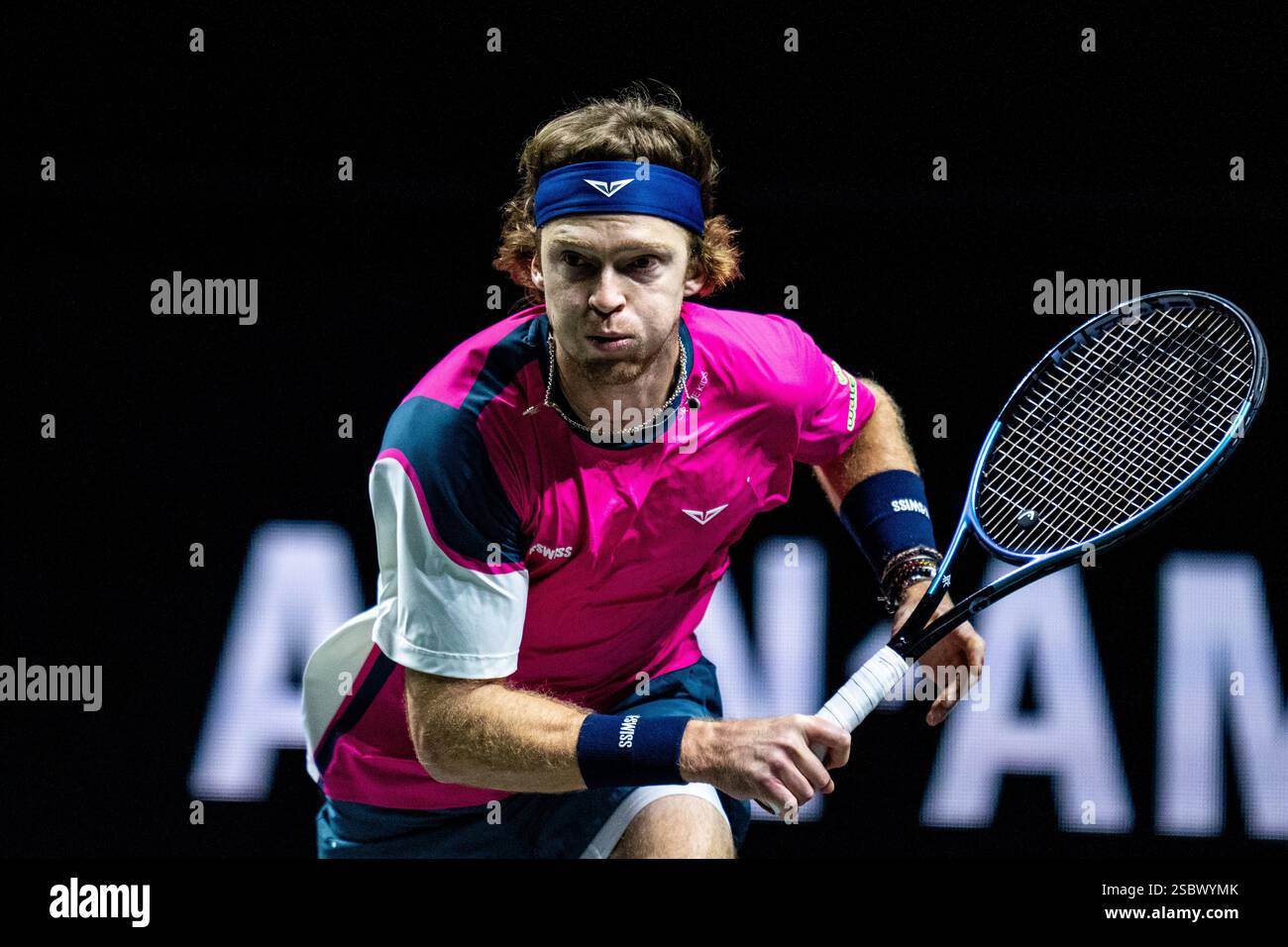 Rotterdam, Netherlands. 04th Feb, 2025. ROTTERDAM, NETHERLANDS - FEBRUARY 4: Andrey Rublev of ...