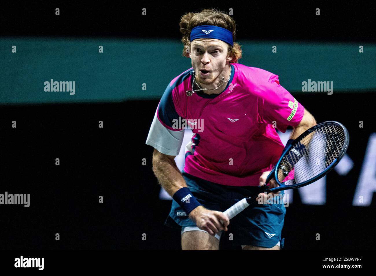 Rotterdam, Netherlands. 04th Feb, 2025. ROTTERDAM, NETHERLANDS - FEBRUARY 4: Andrey Rublev of ...