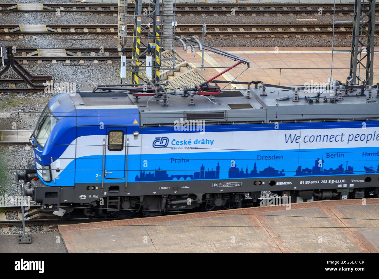 Prague Main Railway Station (Praha hlavni nadrazi), the busiest railway ...