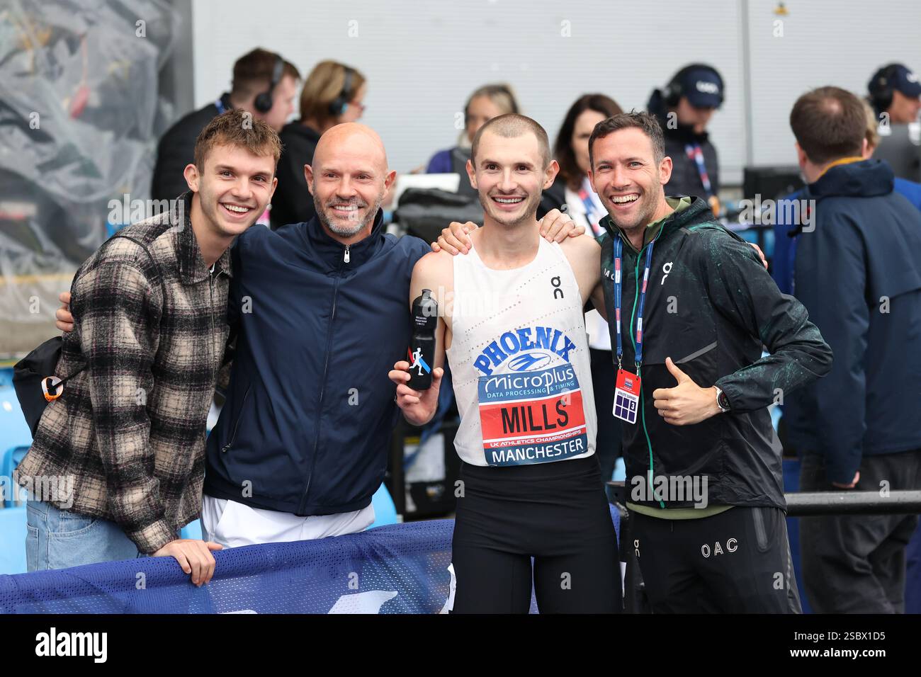 George MILLS of Brighton Phoenix celebrating with family after ...