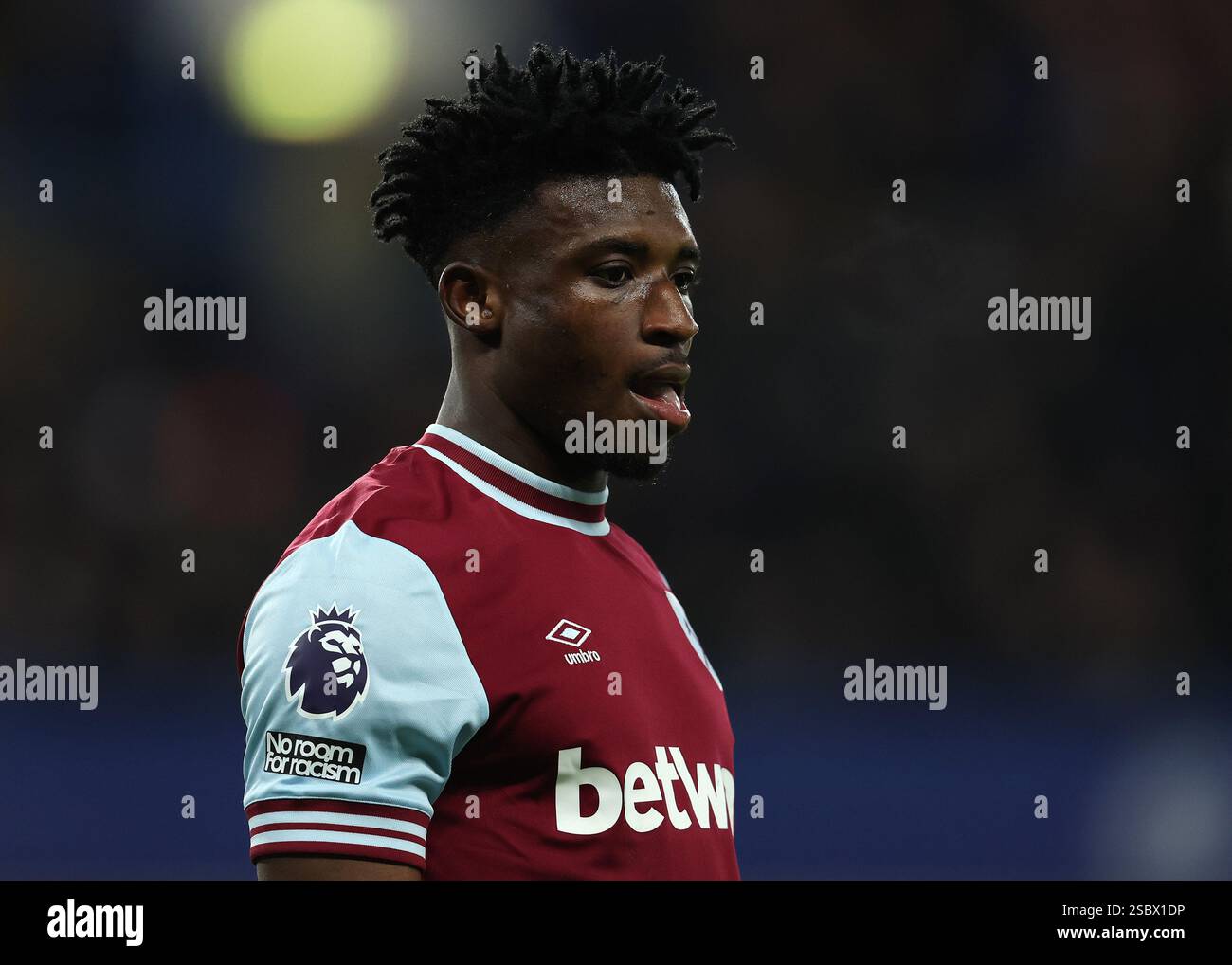 London, UK. 3rd Feb, 2025. Mohammed Kudus of West Ham United during the ...