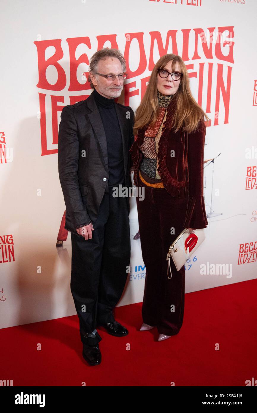 David Kistenbroker and Cynthia Heusing attending a VIP screening of ...
