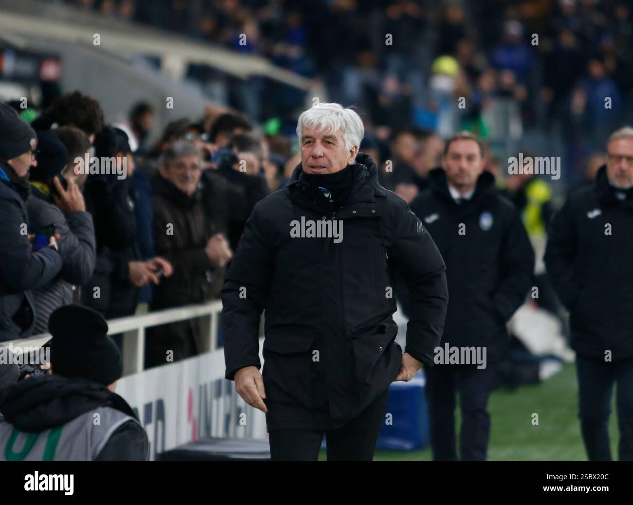 San Siro, Milan, Italy. 04th Feb, 2025. Gianpiero Gasperini manager of ...