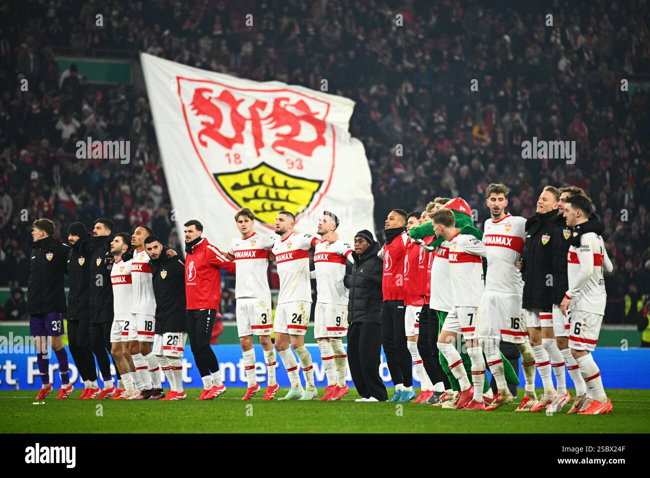 Stuttgart, Germany. 04th Feb, 2025. Soccer, DFB Cup, VfB Stuttgart - FC ...