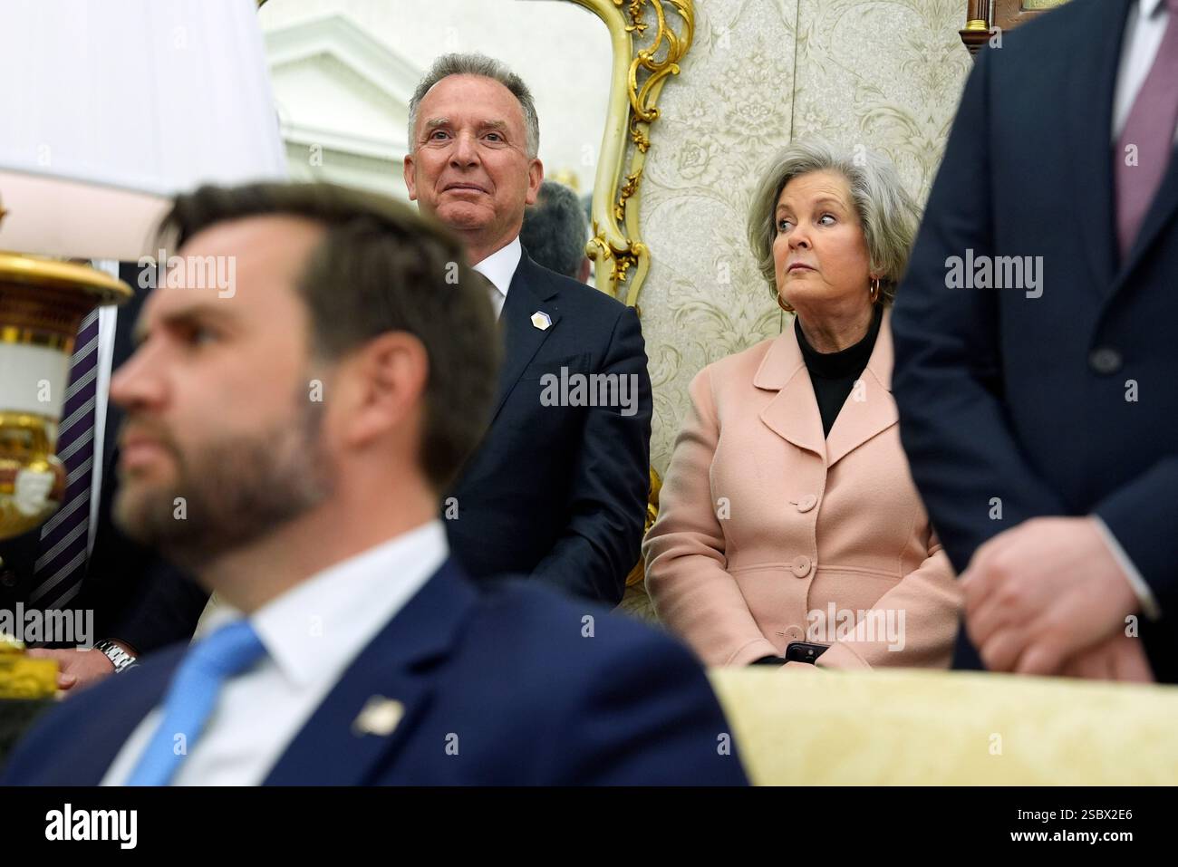 Vice President JD Vance, White House national security adviser Mike ...