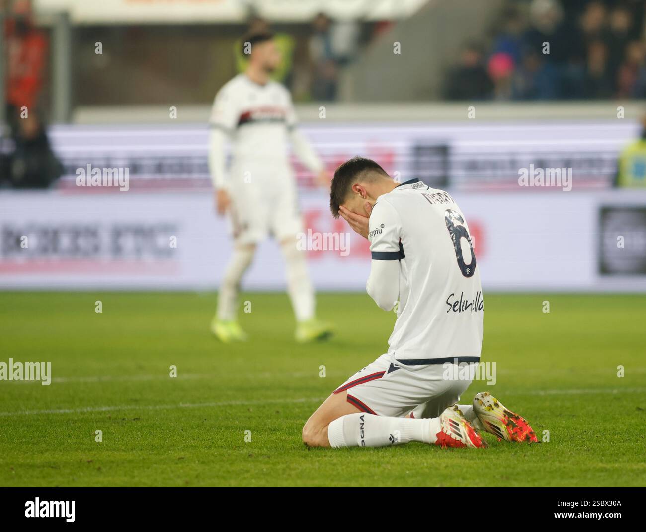 San Siro, Milan, Italy. 04th Feb, 2025. Nikola Moro of Bologna FC ...