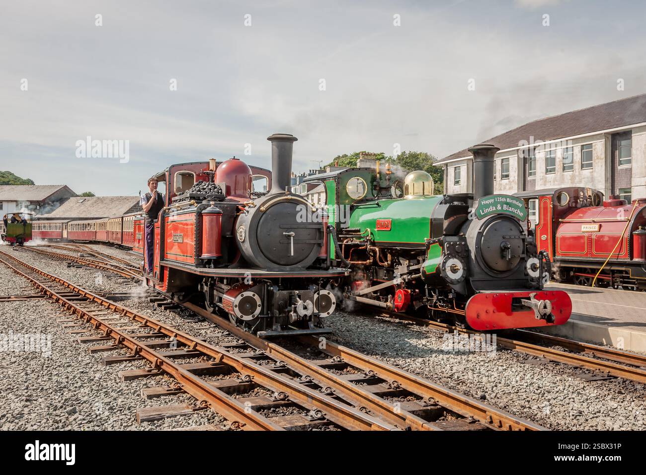 Ffestiniog Railway 'Double Fairlie' 0-4-4-0T No. 12 'David Lloyd George ...