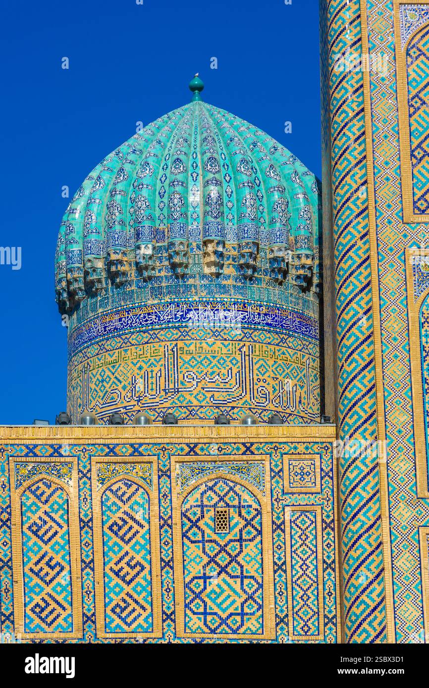 Madrasah of Registan Square in Samarkand, Uzbekistan Translation: in ...