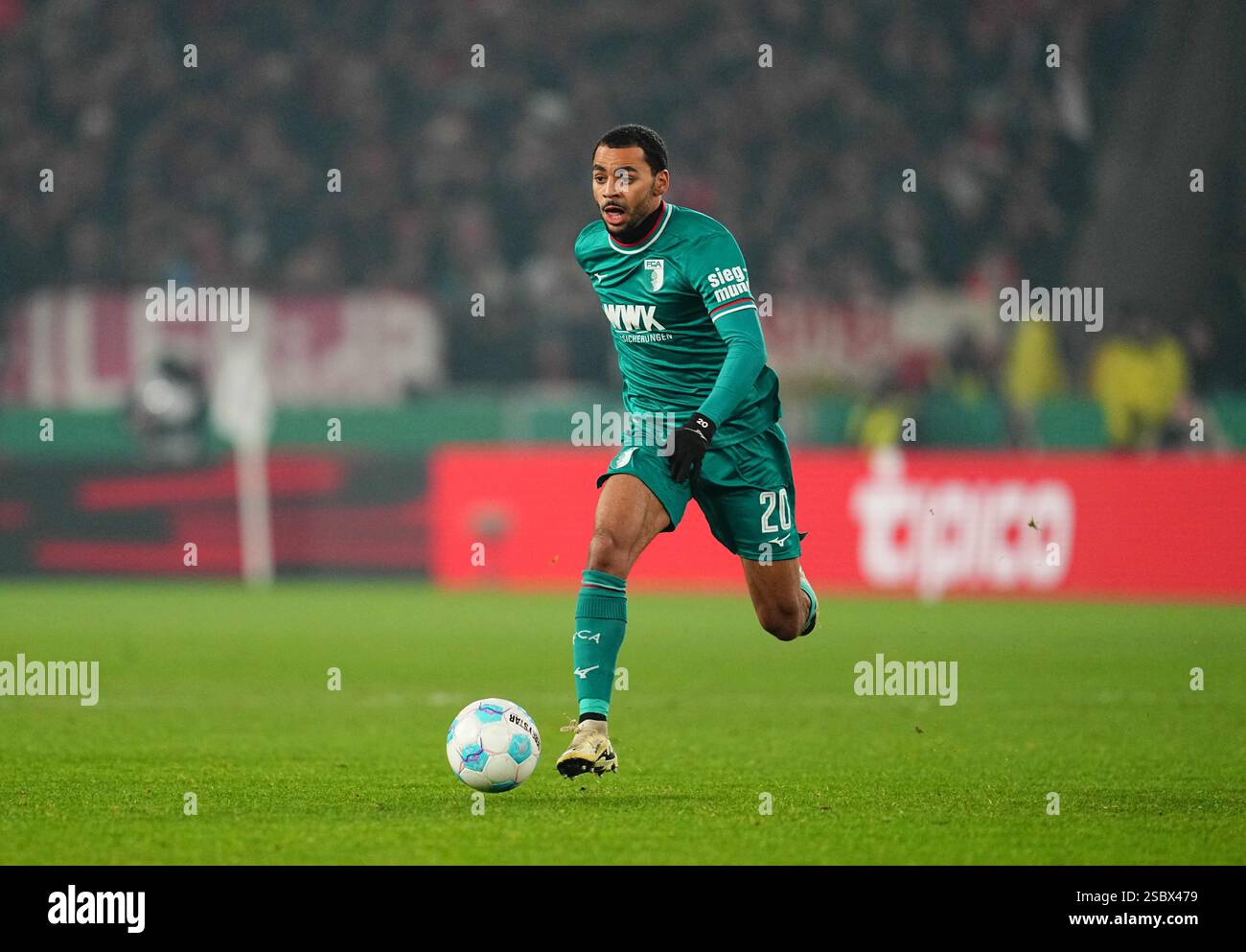 MHP Arena, Stuttgart, Germany. 04th Feb, 2025. Alexis Claude-Maurice of ...