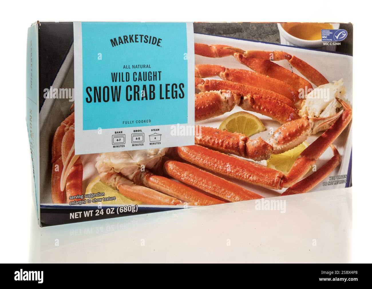 Winneconne, WI - 26 January 2025: A package of Marketside wild caught ...