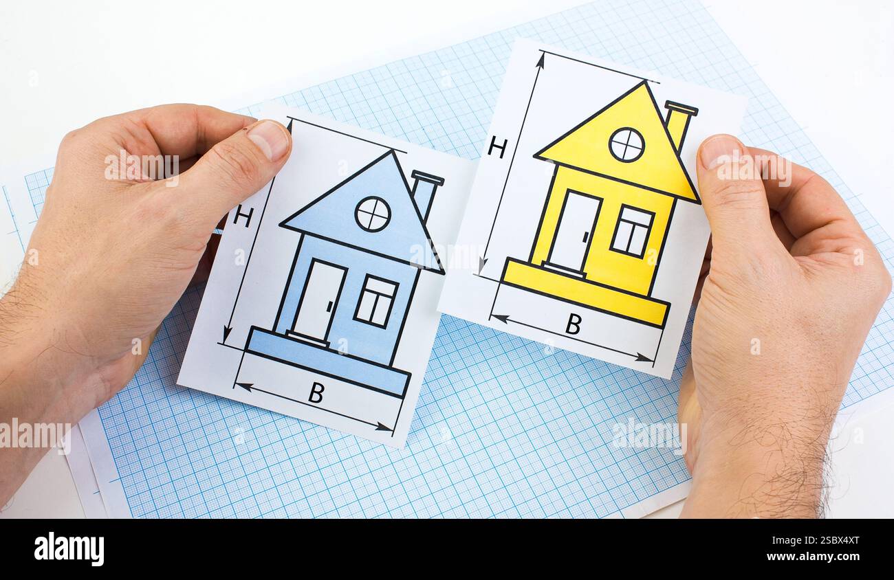 I choose the house in which to live life Stock Photo - Alamy