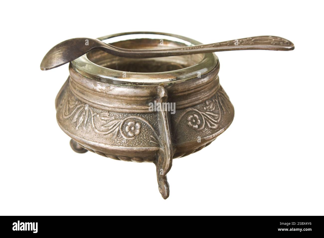 salt cellar isolated on a white background Stock Photo - Alamy