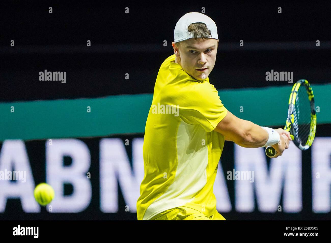 Rotterdam, Netherlands. 04th Feb, 2025. ROTTERDAM, NETHERLANDS - FEBRUARY 4: Holger Rune of ...