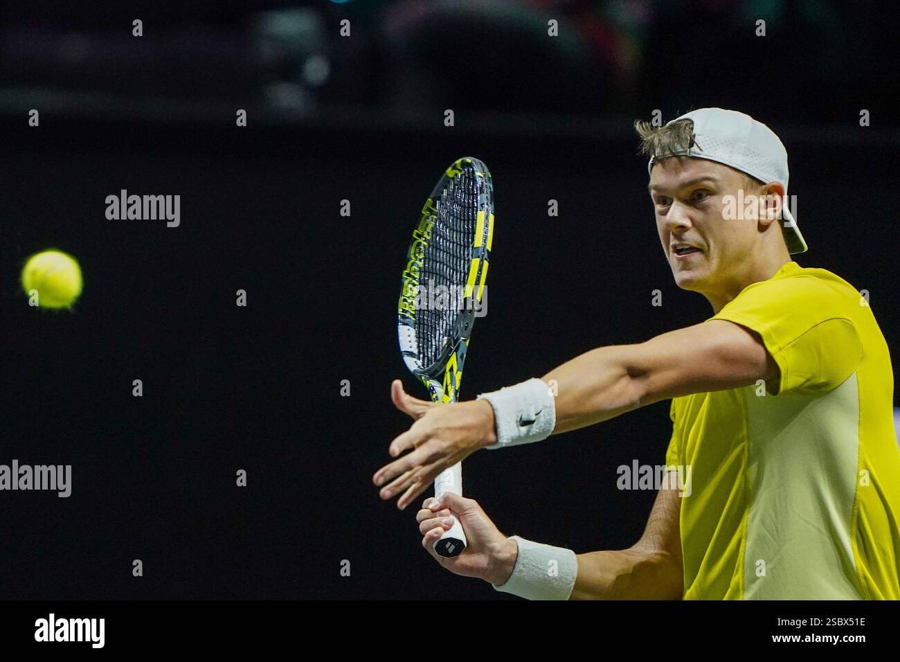 Rotterdam, Netherlands. 04th Feb, 2025. ROTTERDAM, NETHERLANDS - FEBRUARY 4: Holger Rune of ...