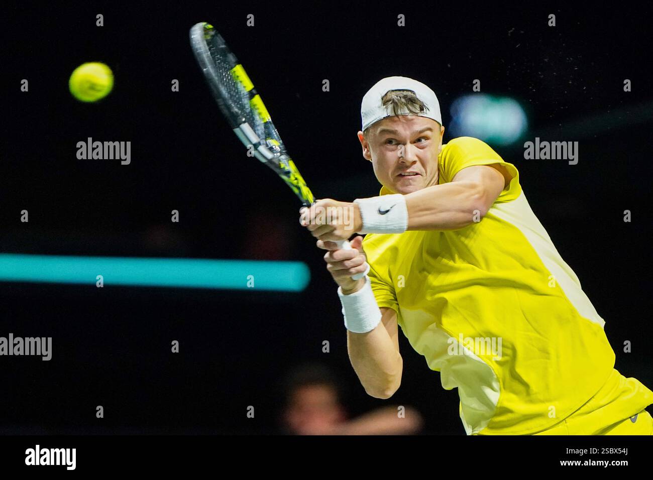 Rotterdam, Netherlands. 04th Feb, 2025. ROTTERDAM, NETHERLANDS - FEBRUARY 4: Holger Rune of ...